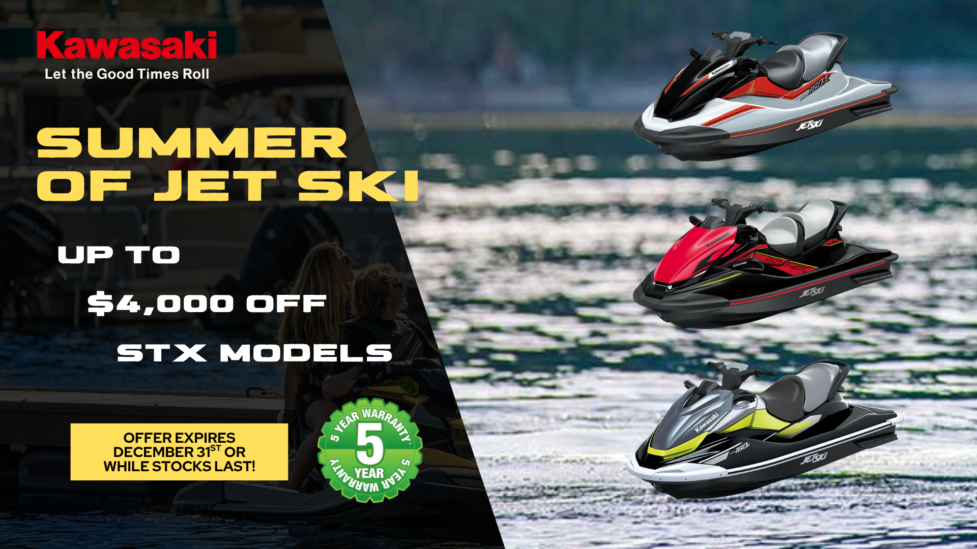 Premier Kawasaki Jet Ski Range & Servicing | Gold Coast