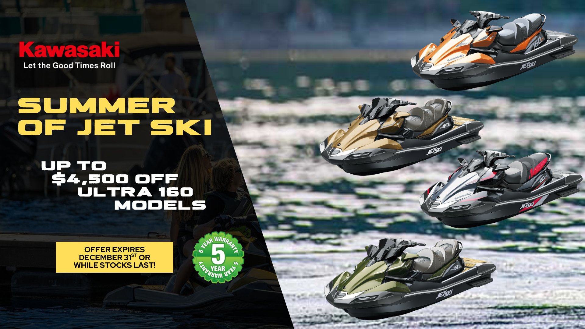 Premier Kawasaki Jet Ski Range & Servicing | Gold Coast