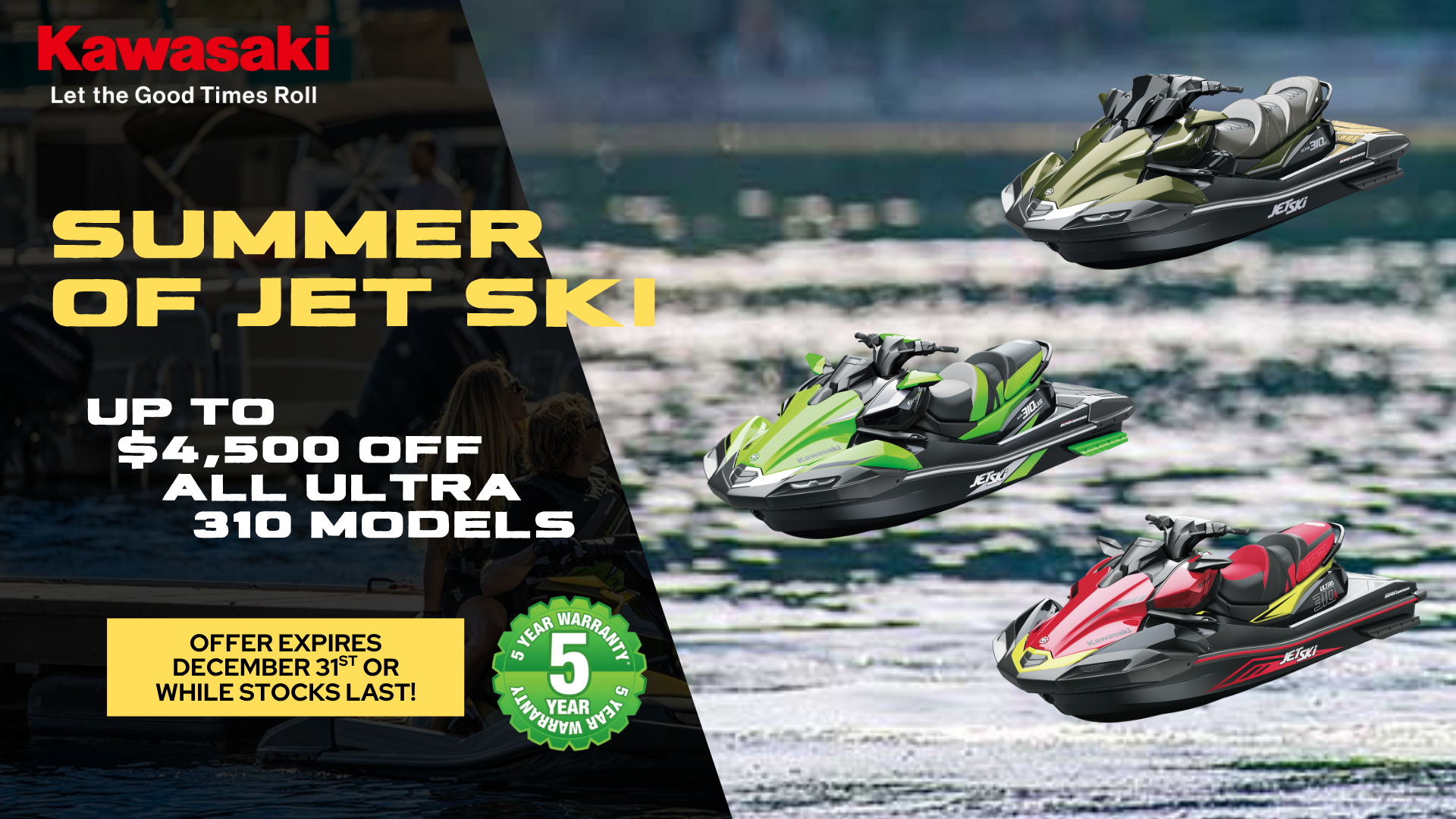 Premier Kawasaki Jet Ski Range & Servicing | Gold Coast